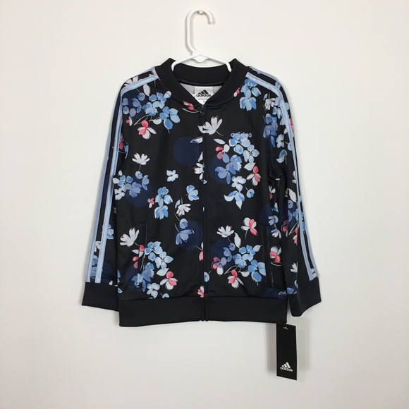adidas | Matching Sets | Girls Adidas Floral Tracksuit | Poshmark